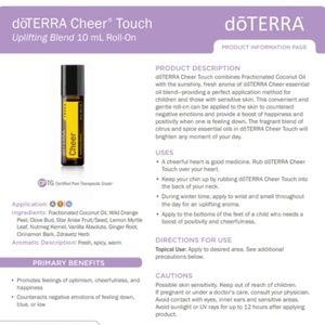 Doterra | Other | Doterra Cheer Blend | Poshmark